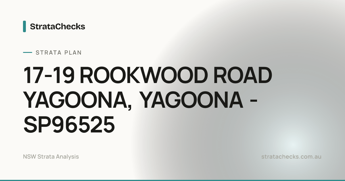 17-19 ROOKWOOD ROAD YAGOONA, YAGOONA - SP96525 Overview